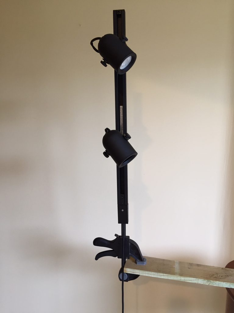 Clamp On Display Track Light - S.T. Lighting LLC.